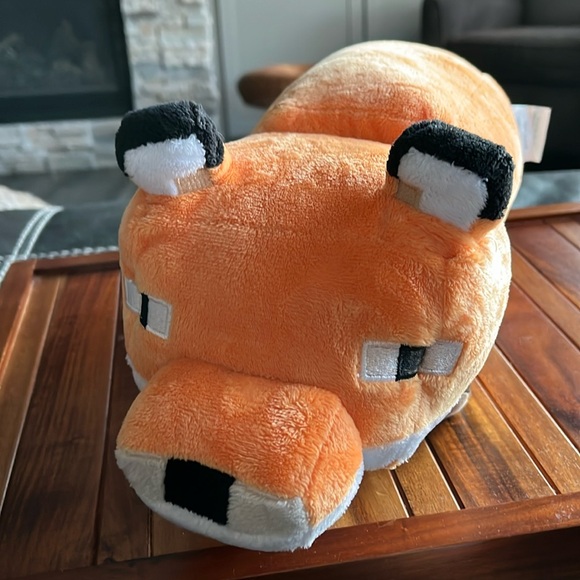 Toys | Minecraft Fox Plush Mojang Jinx | Poshmark